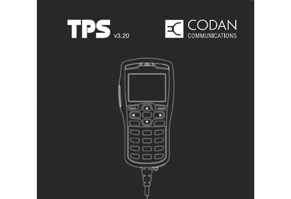 CODAN TPS SYSTEM PROGRAMMING SOFTWARE — Schaart Communications